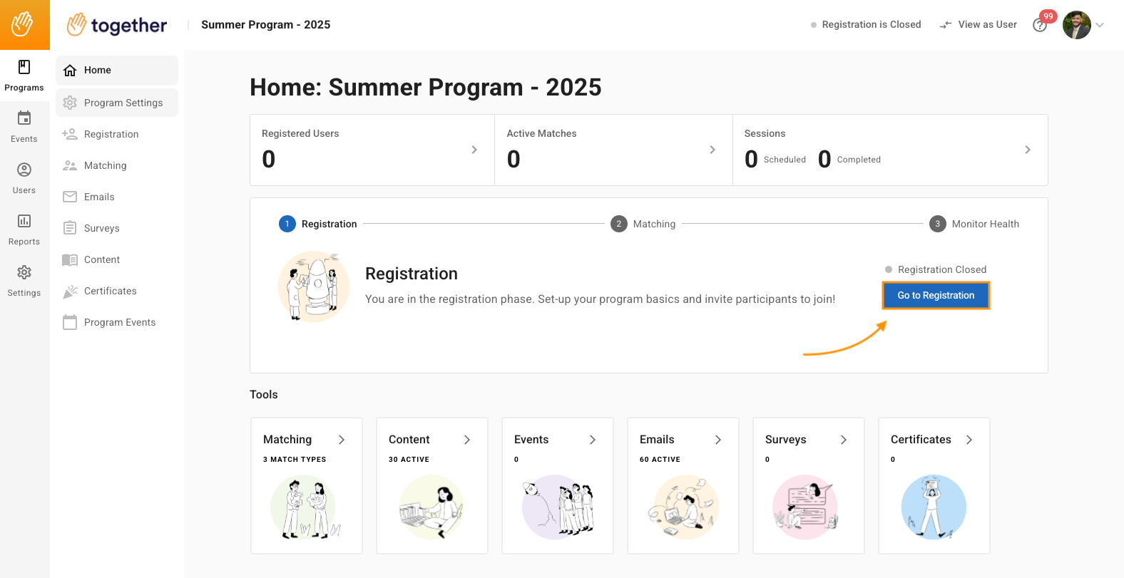 2. Registration Checklist – Together Support